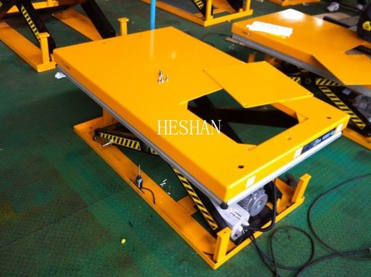 1000kg-4000kg Electric Scissor Lifts Hydraulic Lifting Table