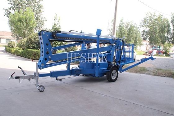 Aerial Work Towable Articulating Boom Lift Hydraulic Trailer Mounted ...