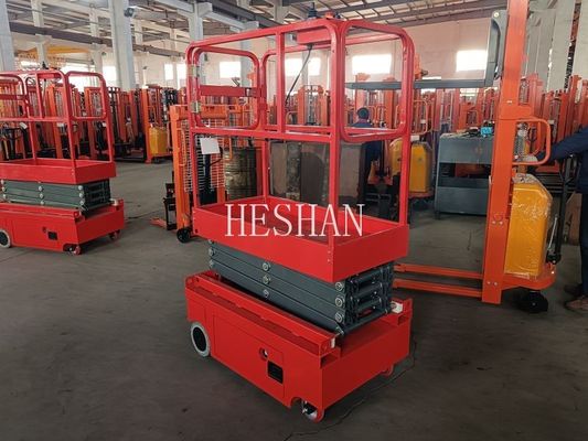 3M Upright Hydraulic Scissor Lift Full Auto 300kg Small Electric ...