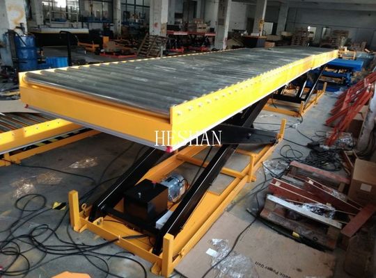 Customized Roller Conveyor Lift Table Hydraulic Material Handling ...