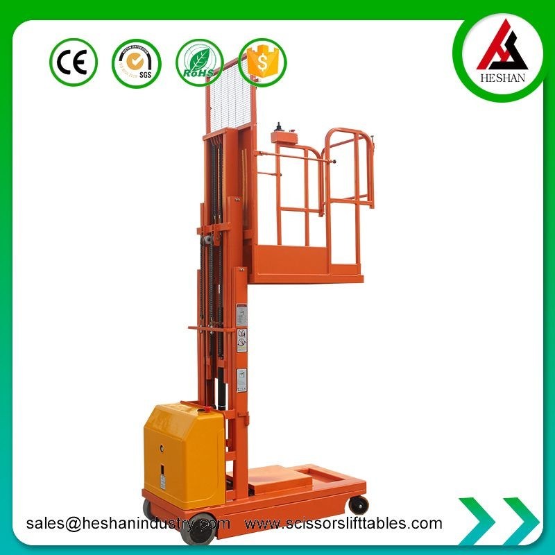 Small Electric Order Picker Truck 4.5M Lifting Height CE Approved For ...
