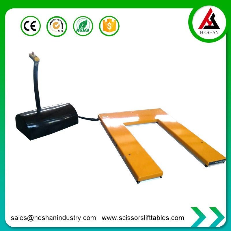 Portable Hydraulic Pallet Lift Table Electric Workshop Scissor Lift ...