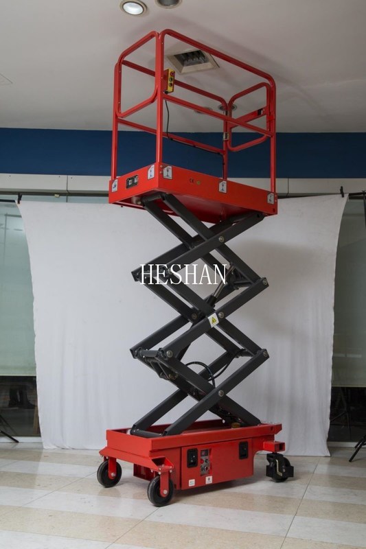 Versatile Electric Small Platform Scissor Lift Table Hydraulic 4.8M ...