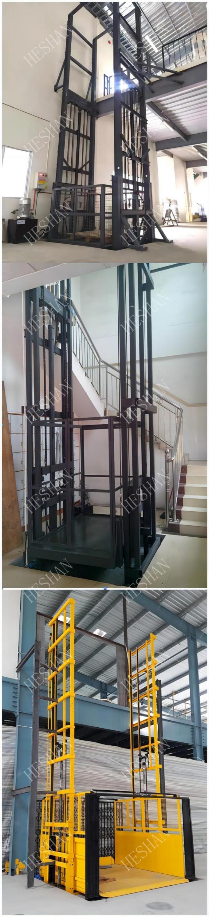 OEM Electric Hydraulic Cargo Lift Platform Heavy Duty Warehouse Cargo Lift