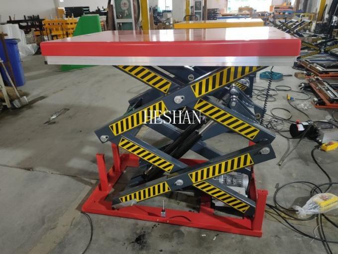 China 1000kg 2500kg 3000kg Electric Hydraulic Single Scissor Table
