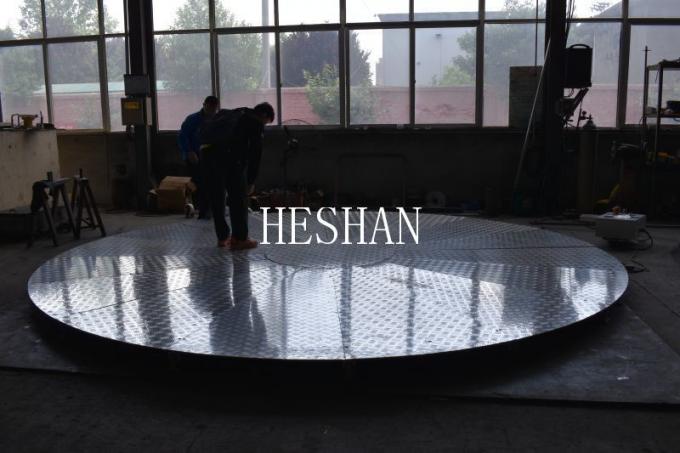 Automatic Rotating Car Showroom Turntable Platform 3M Diameter