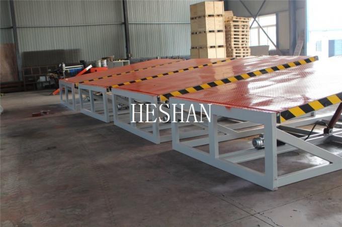 Mechanical Loading Dock Leveler Customized For Warehouse Logistics Bay